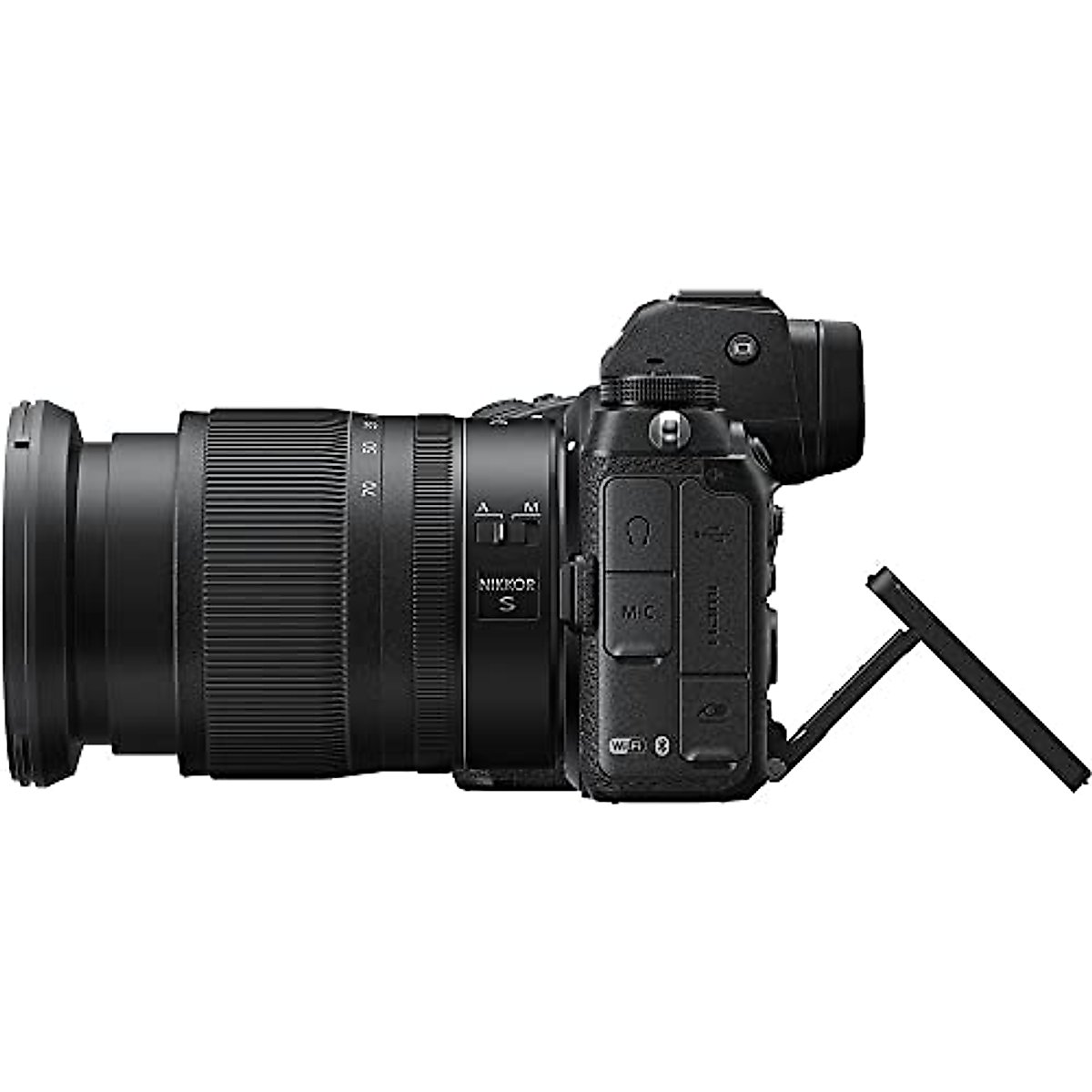 Nikon Z7 II Mirrorless Camera with 24-70mm f/4 Lens (1656) + 64GB Memory Card + Bag + Card Reader + Flex Tripod + Hand Strap + Memory Wallet + Cap Keeper + Cleaning Kit (Renewed)