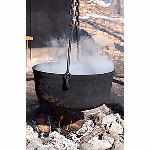 Cuisiland Seasoned 12 Quart 14 inch Cast Iron Dutch Oven Dome Lid