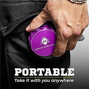 Kozo Spice Grinder (2.5",Purple)