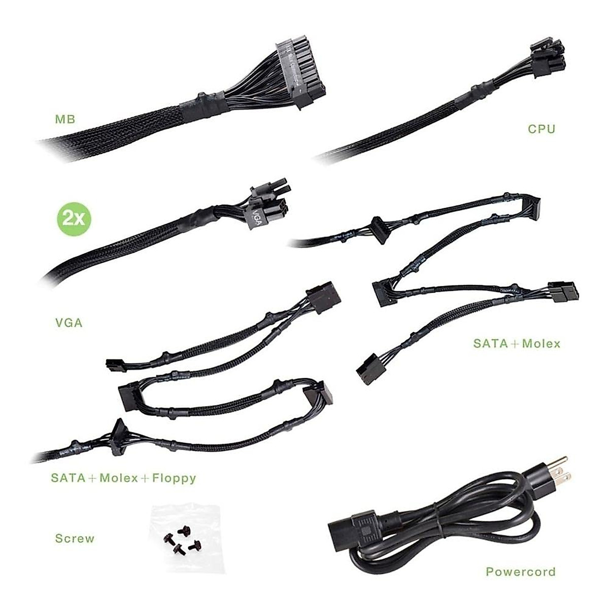 EVGA 100-GD-0600-V1, 600 GD, 80+ GOLD 600W, 5 Year Warranty, Power Supply