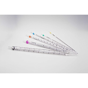 LUERFLEX 5ML Disposable Sterile Serological Pipettes Individually Wrapped Pack of 50