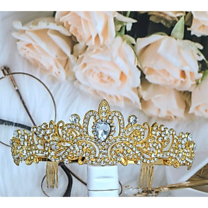 Bride To Be Sash Crystal Crown Set Gold Blue Bridal Shower Decorations Glitter Bridal Party Wedding Shower Party Decorations
