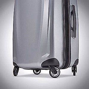 Samsonite Winfield 3 DLX Hardside Luggage with Spinners, Carry-On 20-Inch, Silver