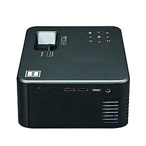 RCA Roku Smart Home Theater Projector - Stream Netflix, Prime Video, Hulu, Disney+, Apple TV+ and More - Portable Projector Compatible with TV, PC, HDMI, USB, VGA - Living Room/Backyard Projector