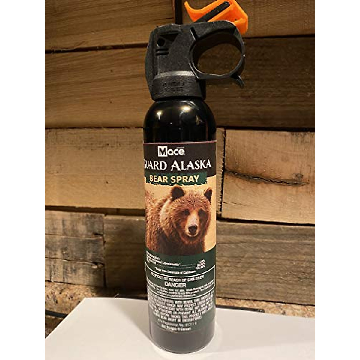 mace Personal Security Products Mace Brand Guard Alaska Maximum Strength Bear Spray – 20’ Powerful Pepper Spray – Mace Spray Self-Defense for Hiking, Camping, and Other Outdoor Activities, Made in USA