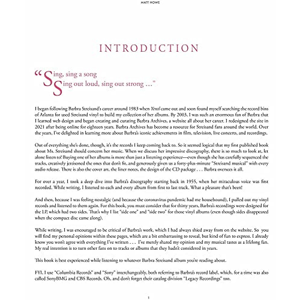 Barbra Streisand: the Music, the Albums, the Singles