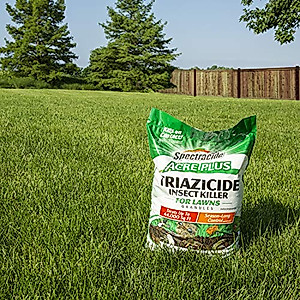 Spectracide Triazicide Acre Plus Insect Killer Granules For Lawns, Protects Lawns, Vegetables, Fruit & Nut Trees, Roses, Flowers, Trees & Shrubs, 32 fl Ounce