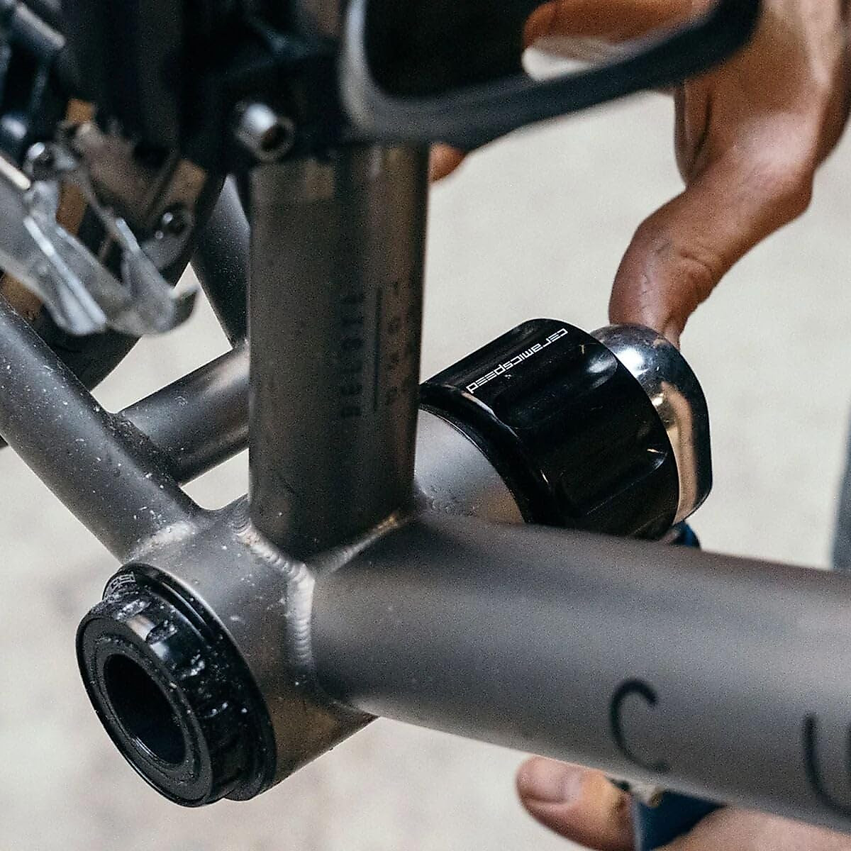 CeramicSpeed PF30 Bottom Bracket Shimano Road Coated, Unisex-Adulto, Unisex Adult, Pf30 Shimano Road Rivestito, Black