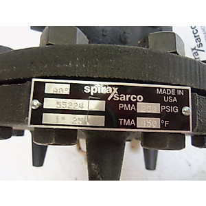 Spirax Sarco Inc. 55224 25 SERIES MAIN VLV,CI 1" NPT
