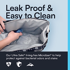 Arctic Zone Vienna Insulated Lunch Tote Bag for Women - Lunch Box Cooler Tote Bag - Millie Floral