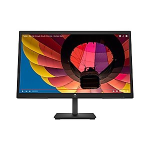 HP V22v G5 FHD Monitor, AMD FreeSync Technology, HDCP Support for HDMI (V22v G5, Black)