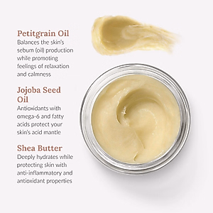 BambuEarth Petitgrain Face Moisturizer (1.5 oz) - Organic Ingredients & EWG Certified, Vegan Skincare with Organic Jojoba Oil & Shea Butter for Healthy Glowing Skin