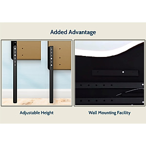 Cassandra Headboards for Full Size Bed, Upholstered Button Tufted Bed Headboard, 12 Adjustable Positions Full Headboard Only, Wall Mounted Headboard, Bed Backboard Linen Fabric Head Board - White