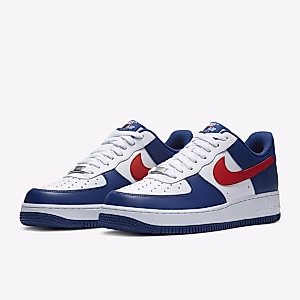 Nike Men's Shoes Air Force 1 '07 Low USA CZ9164-100 (Numeric_8_Point_5)