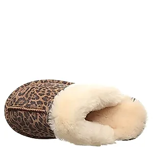 BEARPAW Women's Loki Exotic Leopard Size 7 | Women's Slippers | Women's Shoes | Comfortable & Light-Weight