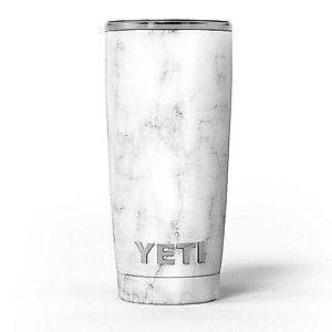 Design Skinz Slate Marble Surface V57 - Skin Decal Vinyl Wrap Kit Compatible with The Yeti Rambler Cooler Tumbler Cups