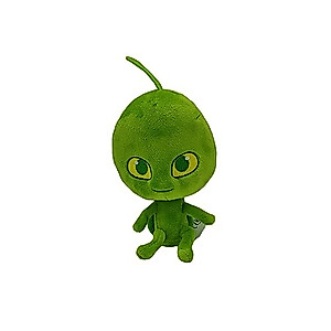 Miraculous Kwami Wayzz Plush Toy from Tales of Ladybug and Cat Noir | 15cm Wayzz Soft Toy | Super Soft and Cuddly Toys Bring Their Favourite TV Show to Life | Bandai