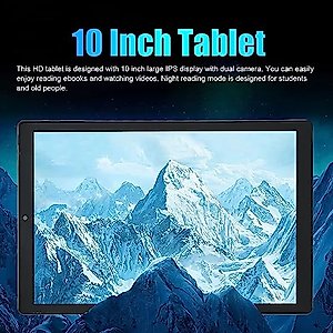 Haofy HD Tablet Support Call 100-240V Night Reading Mode Octa Core Processor Tablet PC for Kids Learning (US Plug)
