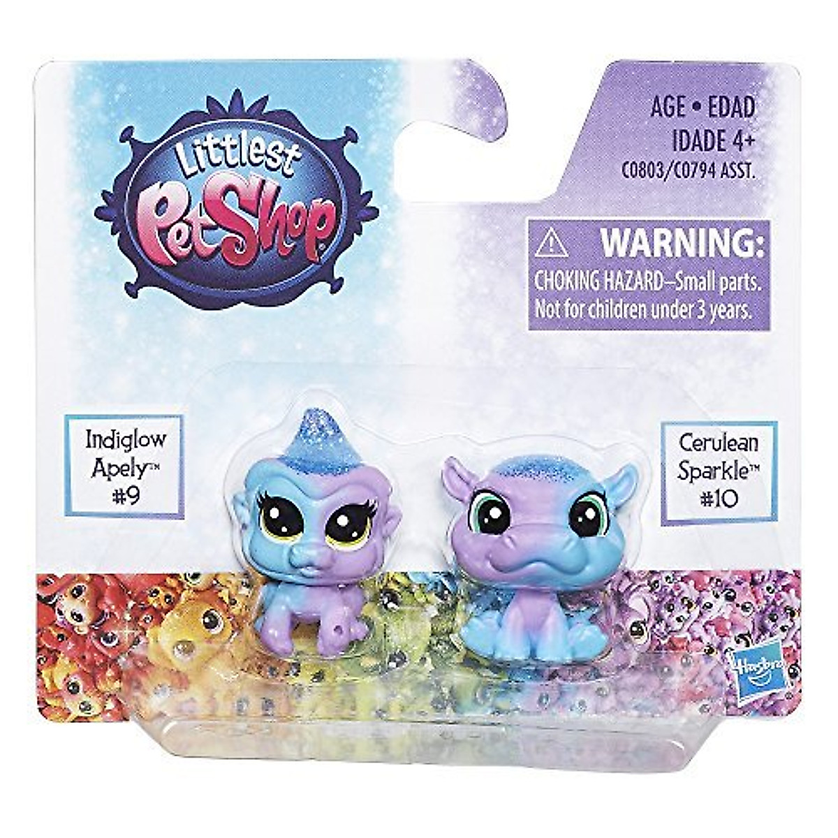 Littlest Pet Shop Indiglow Apley & Cerulean Sparkle