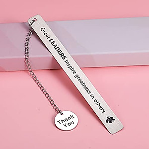 Boss Gifts for Christmas Stocking Stuffers Bookmark Leader Boss Lady Employee Appreciation Thank You Gifts for Mentor Manager Supervisor Farewell Gift for Coworker Retirement Promotion Birthday