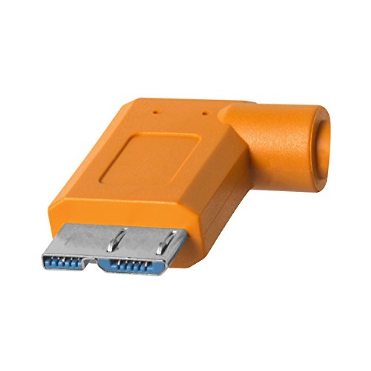 Tether Tools TetherPro USB-C to USB 3.0 Micro-B Right Angle Cable | for Fast Transfer and Connection Between Camera and Computer | High Visibility Orange | 15 Feet (4.6 m)