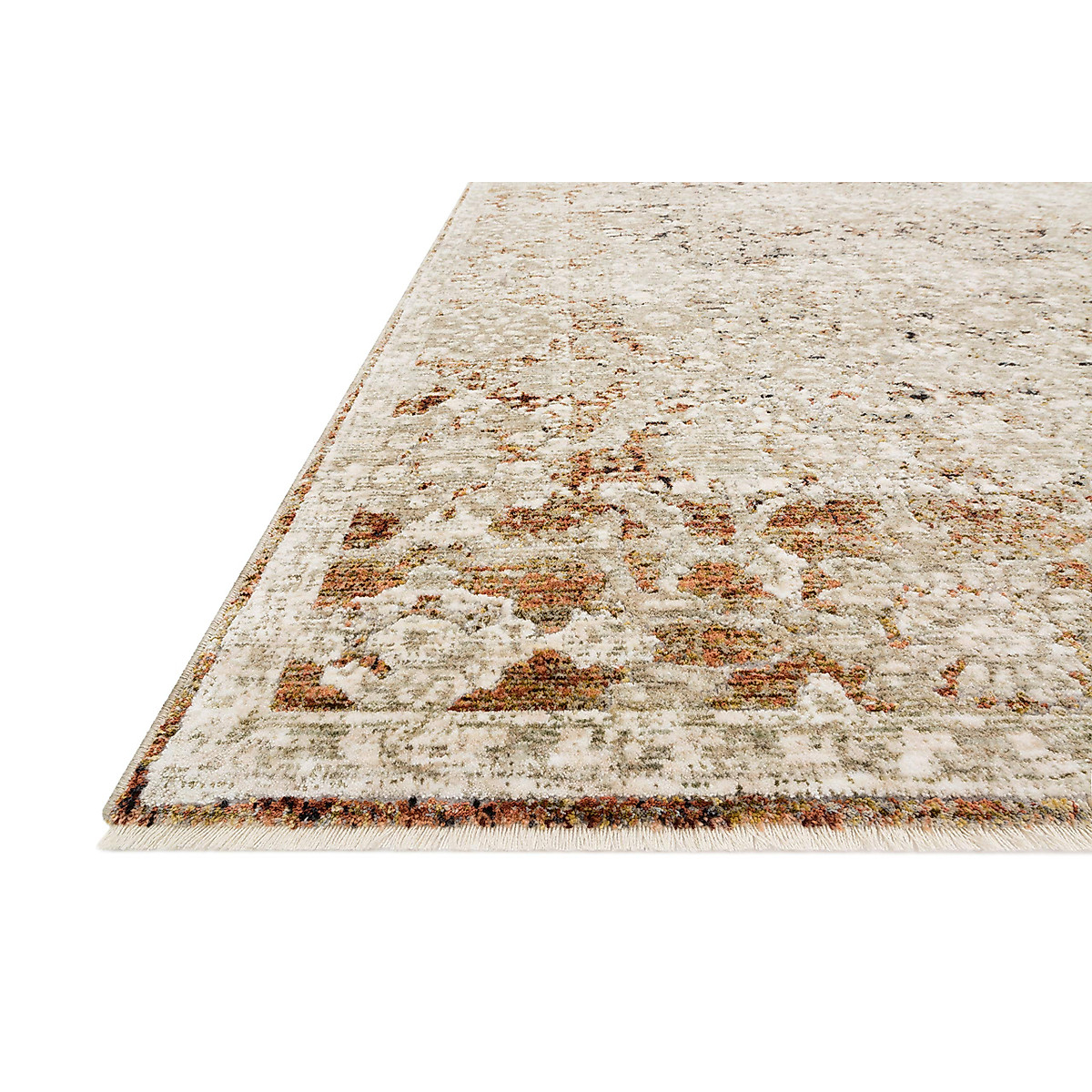 Loloi Theia THE-07 Natural Traditional Runner Rug 2'-10" x 8'