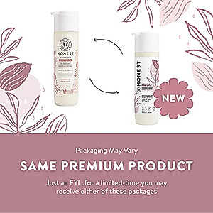 The Honest Company Silicone-Free Conditioner | Gentle for Baby | Naturally Derived, Tear-free, Hypoallergenic | Sweet Almond Nourish, 10 fl oz