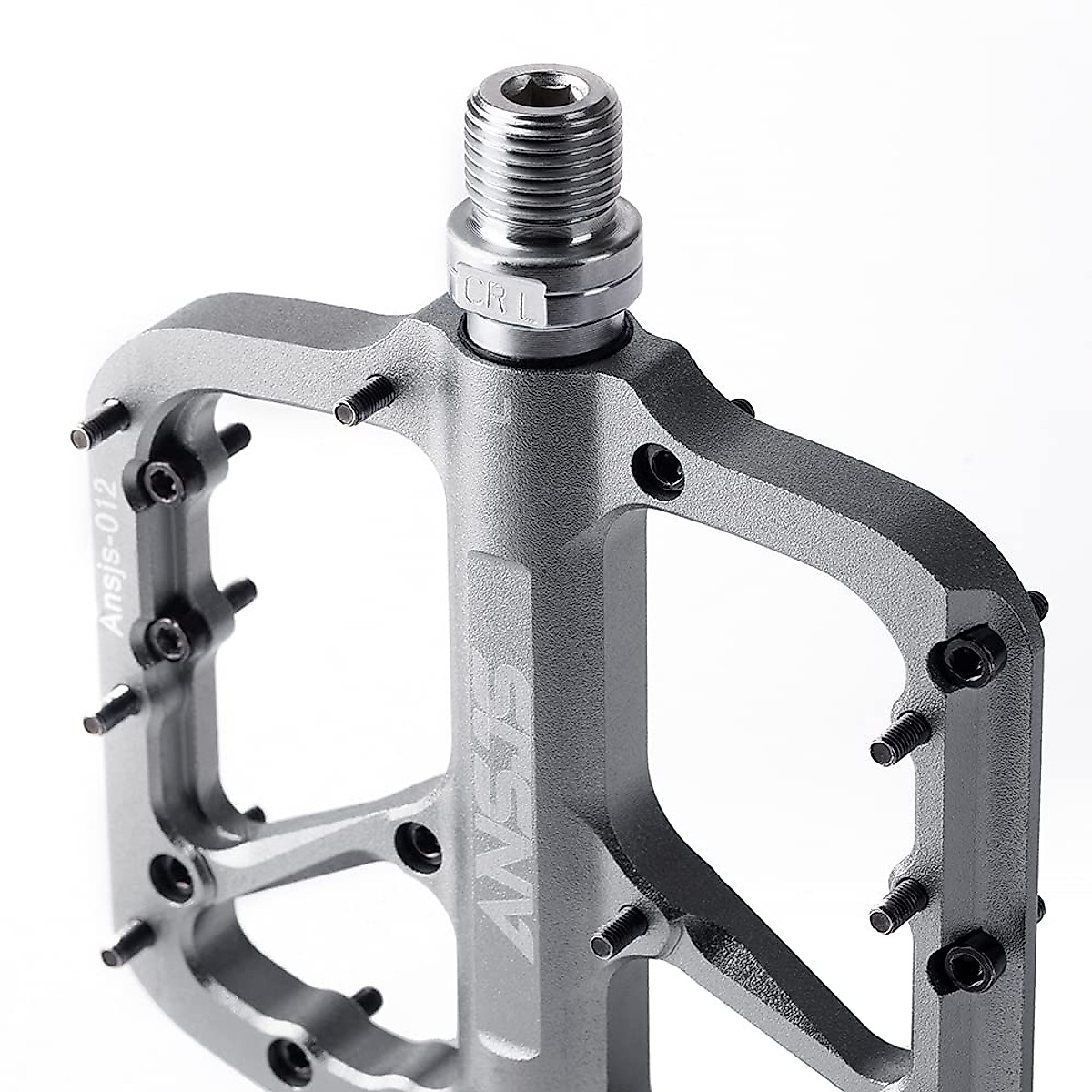 ANSJS Mountain Bike Pedals MTB Pedals Bicycle Flat Pedals Aluminum 9/16" Sealed Bearing Lightweight Platform for Road Mountain BMX MTB Bike…