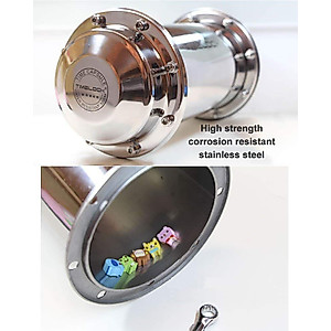 19.6" Stainless Steel Time Capsule Waterproof Container/Storage Future Gift Buri