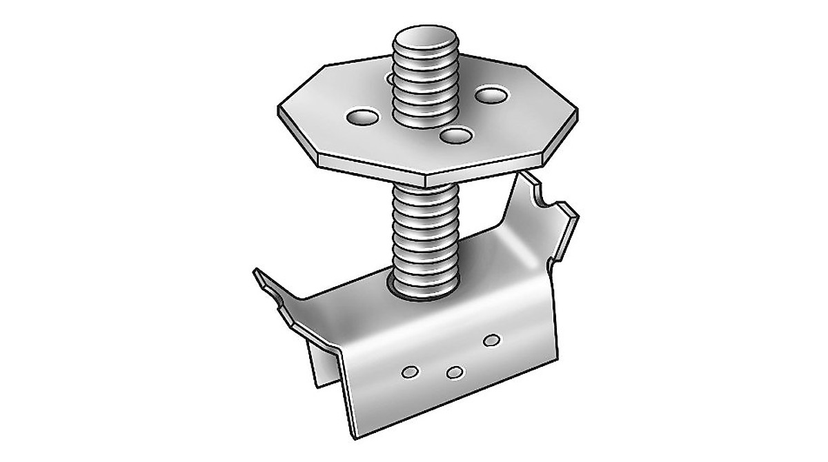 Durable Grating Clip Mount - Perfect for Stable Base
