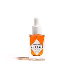 HERBIVORE Phoenix Rosehip Anti Aging Face Oil – Moisturizing Oils with CoQ10, Concentrated Antioxidants & Vitamin E, Replenish & Renew Dry Skin, Vegan, 0.3 oz