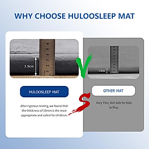 Baby Play Mat for Floor,1.3" Thick Memory Foam Tummy Time Mat,Soft Coral Velvet Nursery Rug,Large Non Slip Crawling Mat for Toddlers,Infants,Kids,Yoga Mat,Tatami Mat for Living Room(Dark Gray)