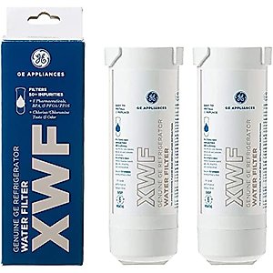 XWF refrigerator water filter Compatible with GE XWFE water filters (2 PACK)
