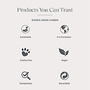 CLEAN RESERVE Avant Garden Eau de Parfum | Luxury Fragrance Formulated with Safe, Sustainably Sourced Ingredients | 3.4 oz/100 mL