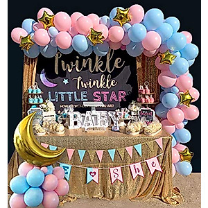 Balloon Strip Tape 50Ft Long to Make Arch Garland Steamer for Birthday Wedding Baby shower Party Decorations