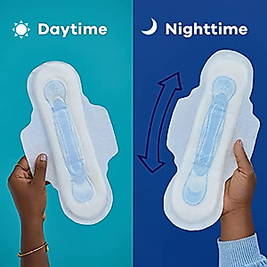 Always Maxi Feminine Pads For Women, Size 2 Long Super Absorbency, Multipack, With Wings, Unscented, 32 Count x 6 Packs (192 Count total)