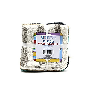 American Mills 100% Cotton Wash Cloths