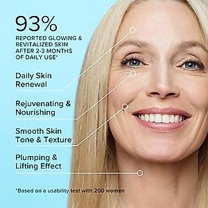 MAREE Face Moisturizer Retinol Cream for Face - Wrinkle Cream for Women - Facial Moisturizer with Collagen - Crema Hidratante Para la Cara for Skin Tightening