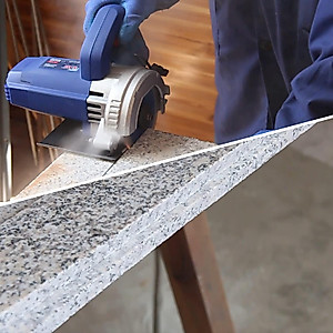 Sali 3pcs Diamond Blade for Angle Grinder Masonry Saw 4-1/2"* 5/8" Turbo Diamond Cutting Wheel for Tile, Marble, Granite, Brick, Paving Flag, Concrete, Ceramic & Kerb with 7/8" and 0.79" arbor adapter