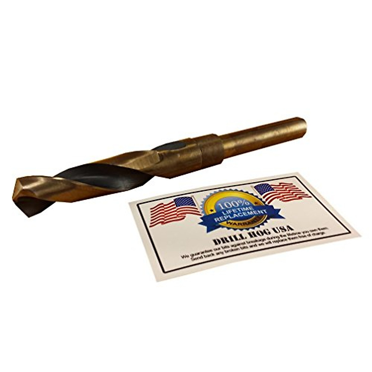 Drill Hog USA 11/16" Drill Bit 11/16" Silver & Deming Bit HI-Molybdenum M7