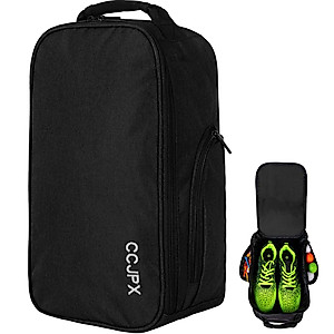 AGSDON Golf Shoe Bag Men, Shoe Travel Bag, Zippered Sport Shoe Bag