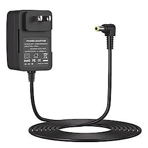 9.5V AC/DC Adapter for Casio Keyboard AD-E95100LU Power Supply Charger SA-46 SA-47 LK-125 LK-127 CTK-240 CTK-245 CTK-1100 for Casio ADE95100LU, 100-240V AC to 9.5V DC Converter