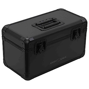 Odyssey K7120BL Utility Case for 120/7 Inch Record, Black Krom Series