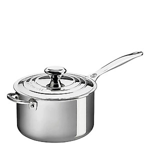 Le Creuset Tri-Ply Stainless Steel 2 Quart Saucepan