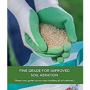 Burpee Organic Horticultural Add to Potting Soil | Ideal for Seed Starting, Water Retention and Plant Propagation | 100% Natural | 8 Quart, 1-Pack, Vermiculite (8qt)