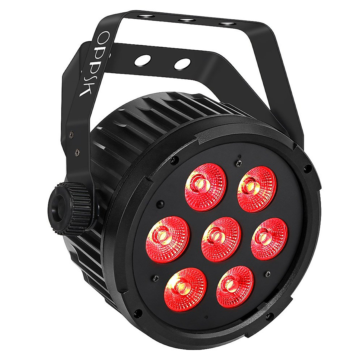 OPPSK LED Par Stage Light - RGBWA 70W 7LED Stage Par Light Sound Activated Auto Play by Remote & DMX Control Uplighting for Events Birthday Wedding Party Church Music Live Show Concert DJ Lighting