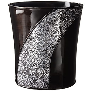 Popular Bath Sinatra Modern Bath Waste Basket Modern Classic Contemporary Decorative Beautiful Designs Bathroom Decor for Home Luxury Bath, Orb