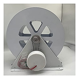 50/100W Water Turbine Generator,Waterwheel, Hydroelectric Generator, Low-Speed Disc-Type Power Generation Outdoor Wind and Water Wheel