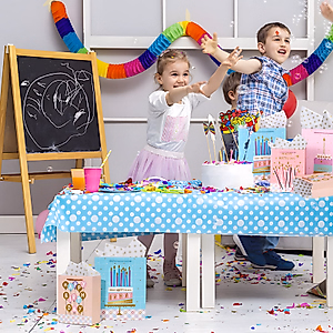 GonLei Birthday Gift Bag Assorted Sizes Happy Birthday Gift Bags for Kids Birthday Wrapping Paper Bags with Tissue Paper Card Handles for Girls Boys（4Bags 2Size: Medium 9” Large 12.6”）