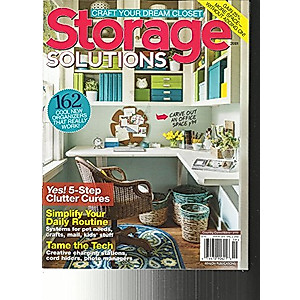 STORAGE SOLUTIONS, 2018 COUNTRY COLLECTIBLES # 119 CRAFT YOUR DREAM CLOSET